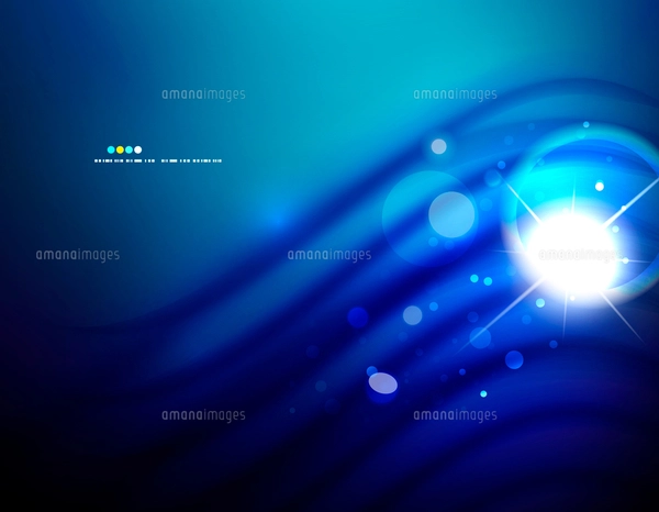 Hi-tech futuristic abstract blurred flares and blue colorsのベクター素材 ...